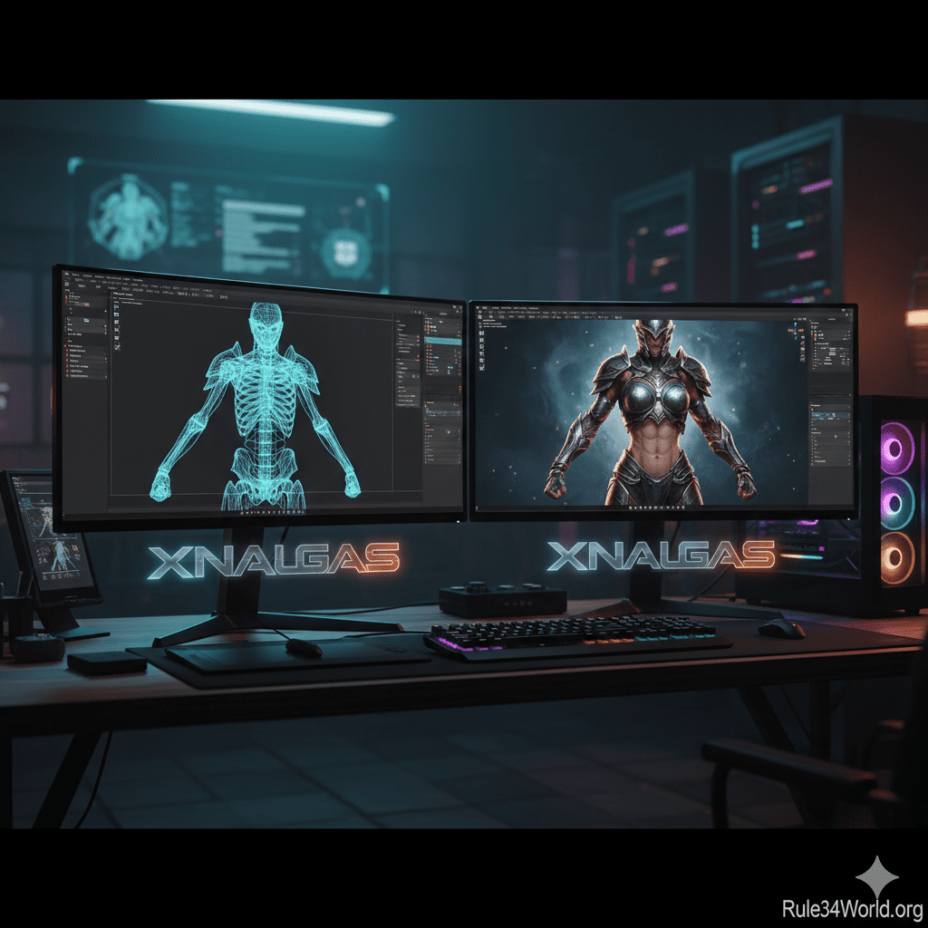 Xnalgas: A Deep Dive into 3D Character Rendering & XPS Art (2026 ...