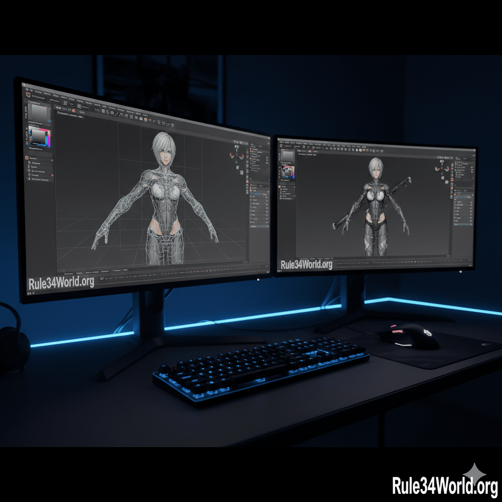 Rule 34 Femboy: Exploring 3D Anime Aesthetics | Rule34World ...