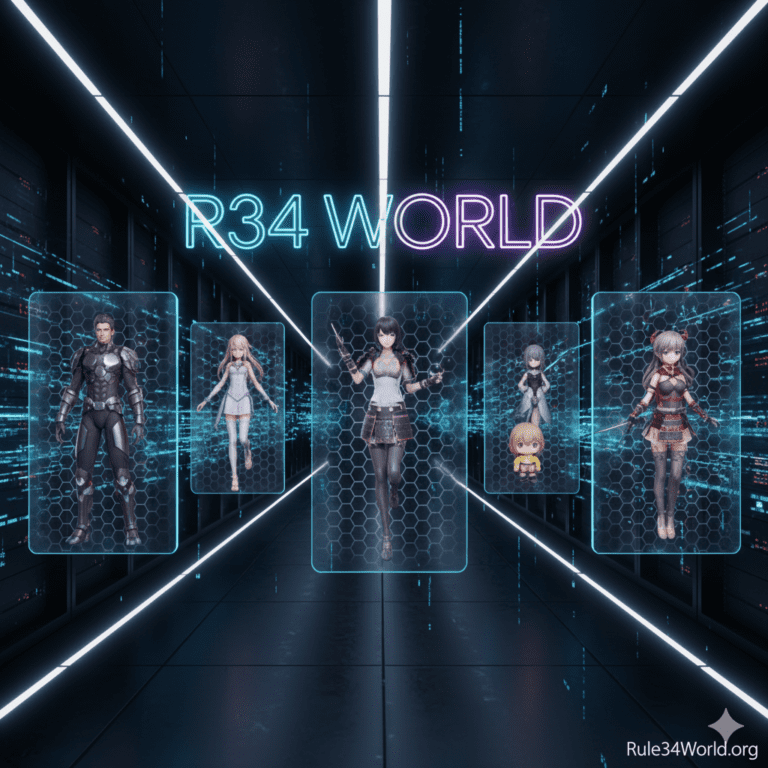 R34 World - Premium 3D Anime Models & AI Assets | Rule34World ...